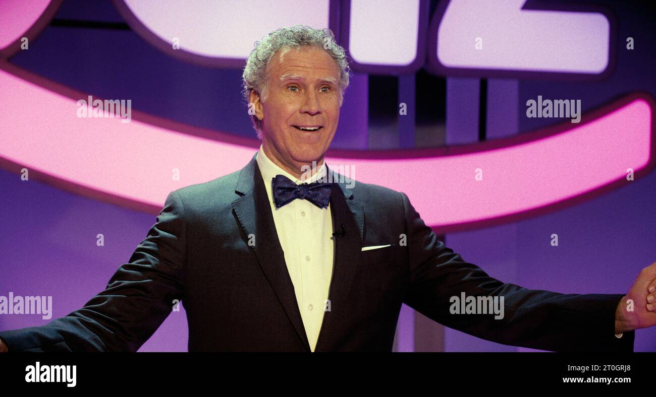 Quiz Lady 2023 movie Will Ferrell Stock Photo - Alamy
