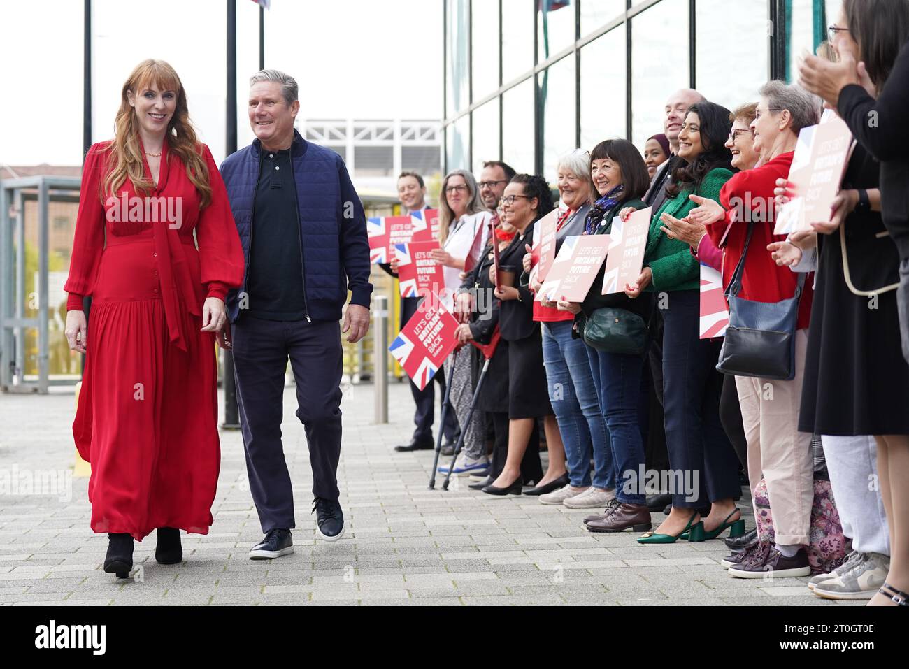 Deputy Labour leader Angela Rayner and Labour Party Party leader Sir ...