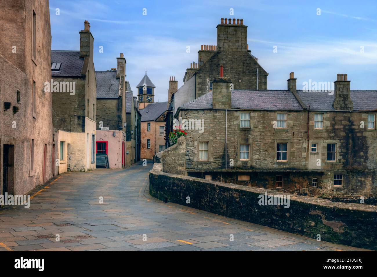 Lerwick Old Town was the location for several film scenes with Jimmy ...