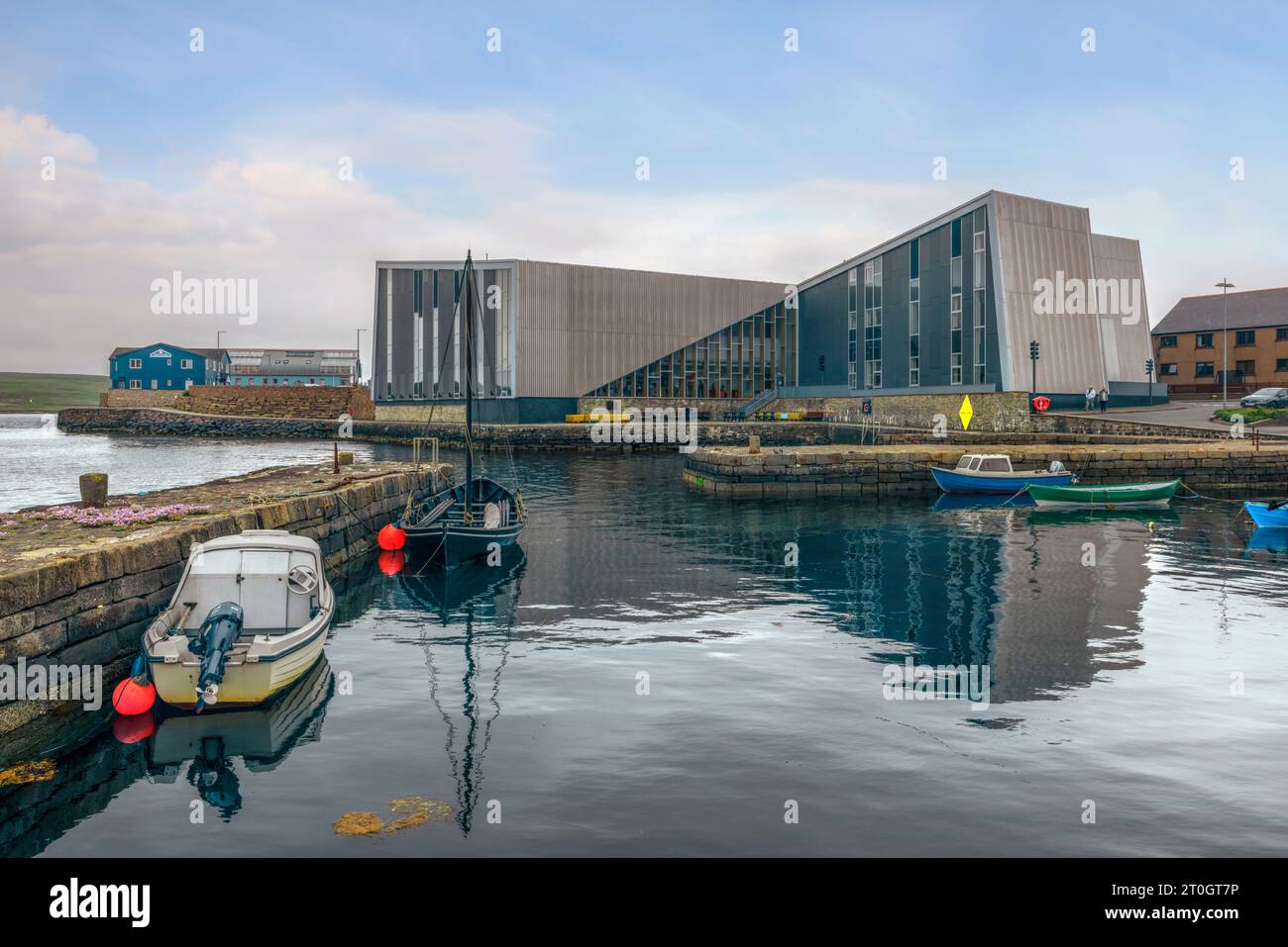 Arts Centre Mareel in the Fish Market district of Lerwick, Shetlands ...