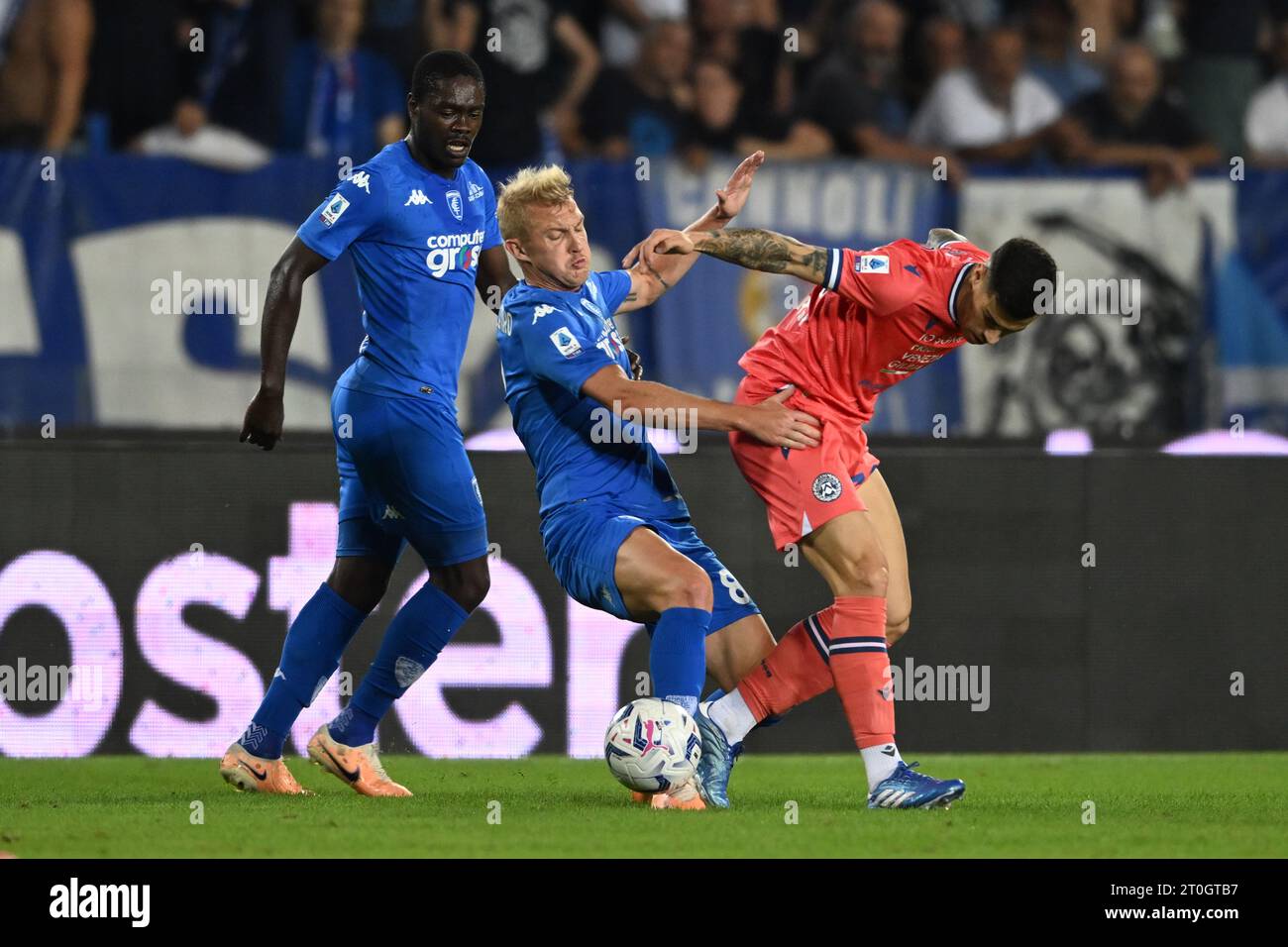 Martin Payero (Udinese)Viktor Kovalenko (Empoli)Emmanuel Gyasi (Empoli ...