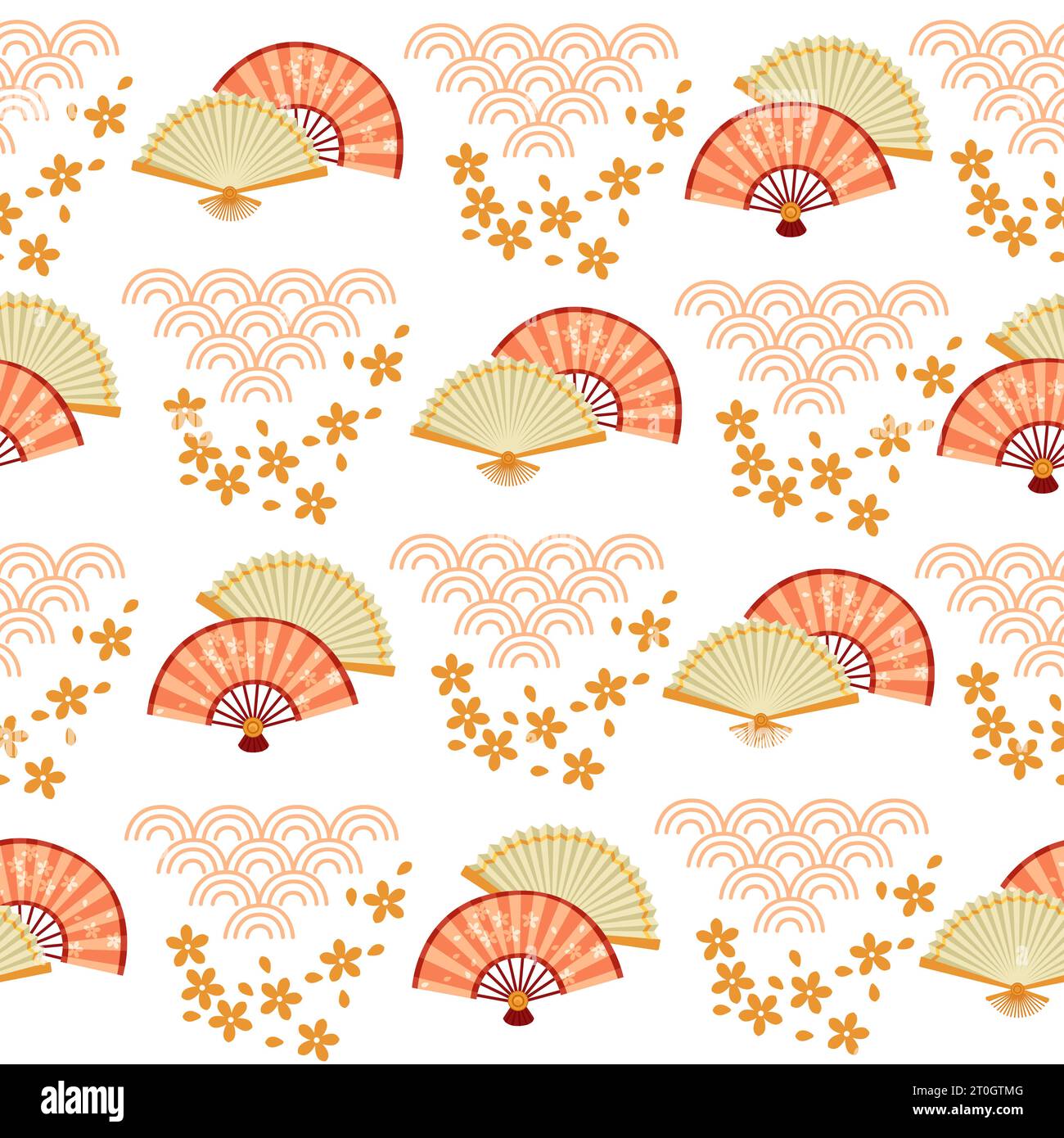 Fan pattern Cut Out Stock Images & Pictures - Alamy