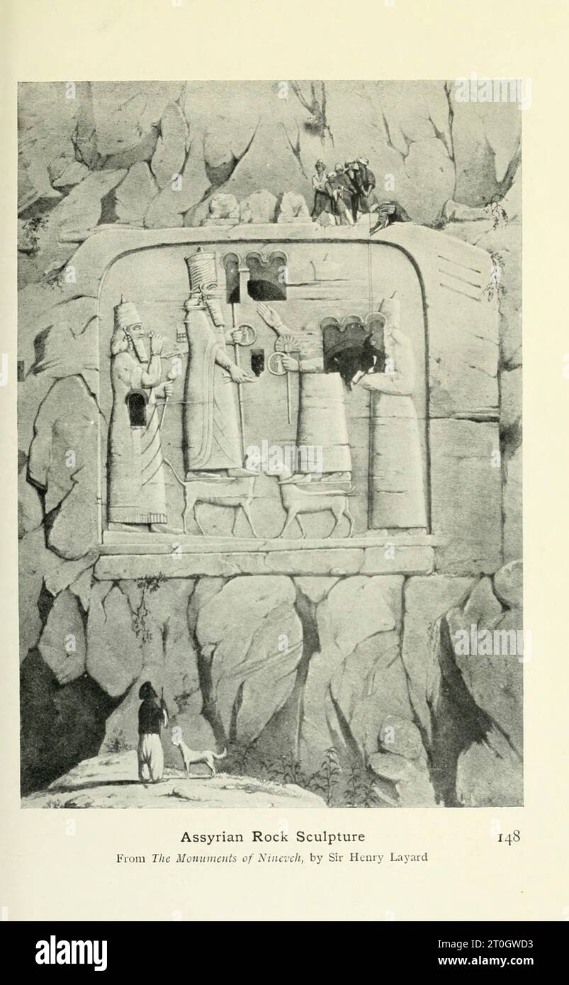 Neo assyrian god sculpture hi-res stock photography and images - Alamy