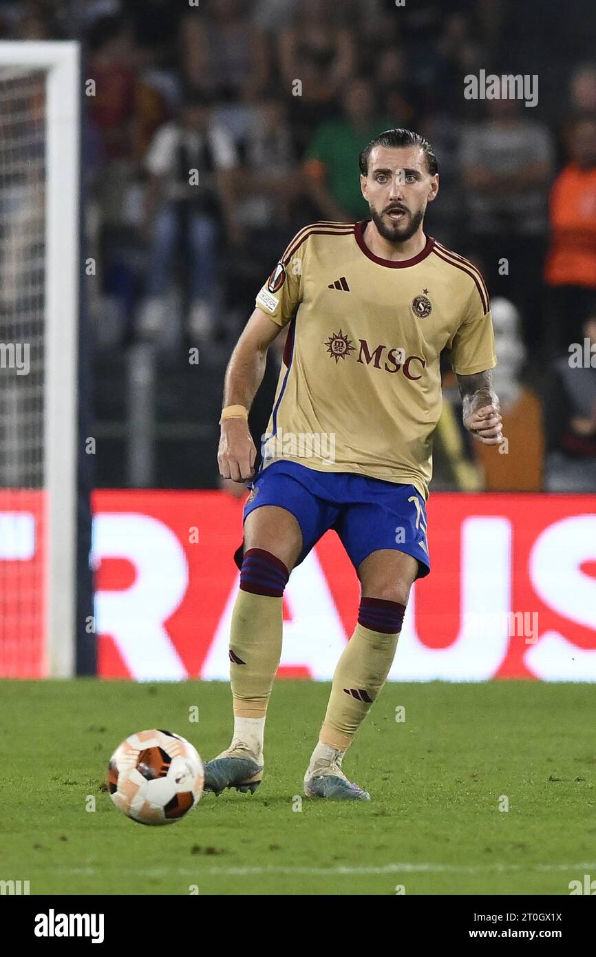 Rome, Italy. 05th Oct, 2023. Yoan Severin of Servette F.C. during the ...