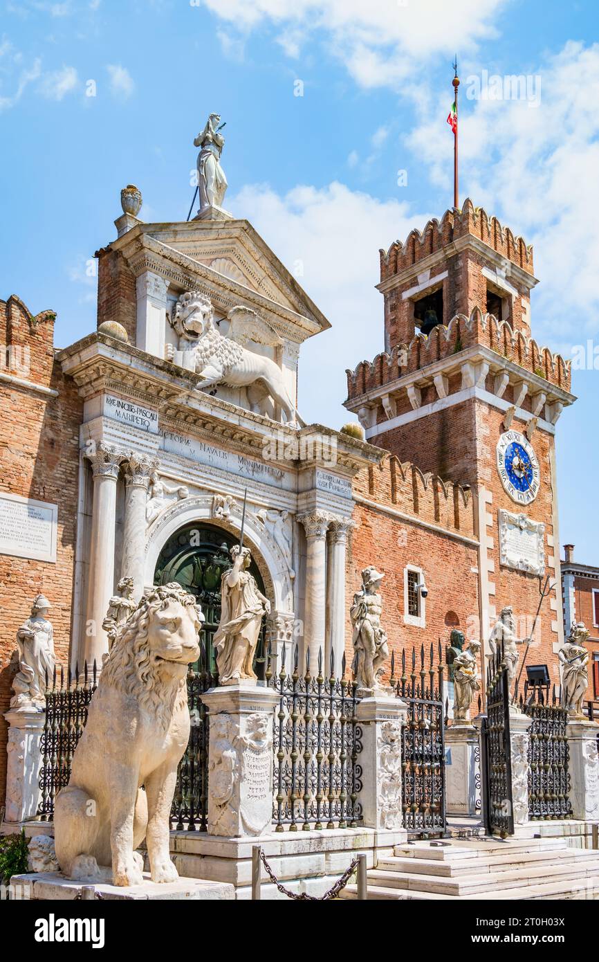 View of the Victoriae navalis monimentum and the ancient greek statue ...