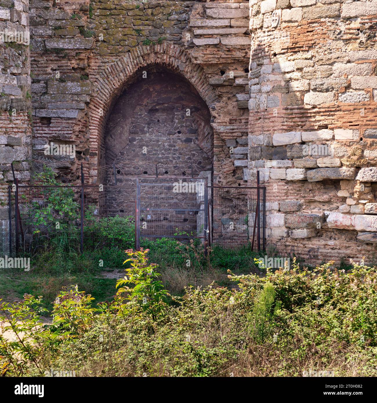 Ruins of Yoros Castle, Yoros Kalesi, or Genoese Castle, an ancient ...