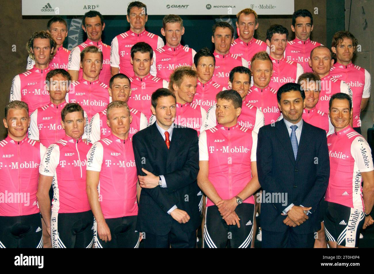 Mallorca, Spain, 19.1.2004 Cycling: presentation of Team T-mobile ...