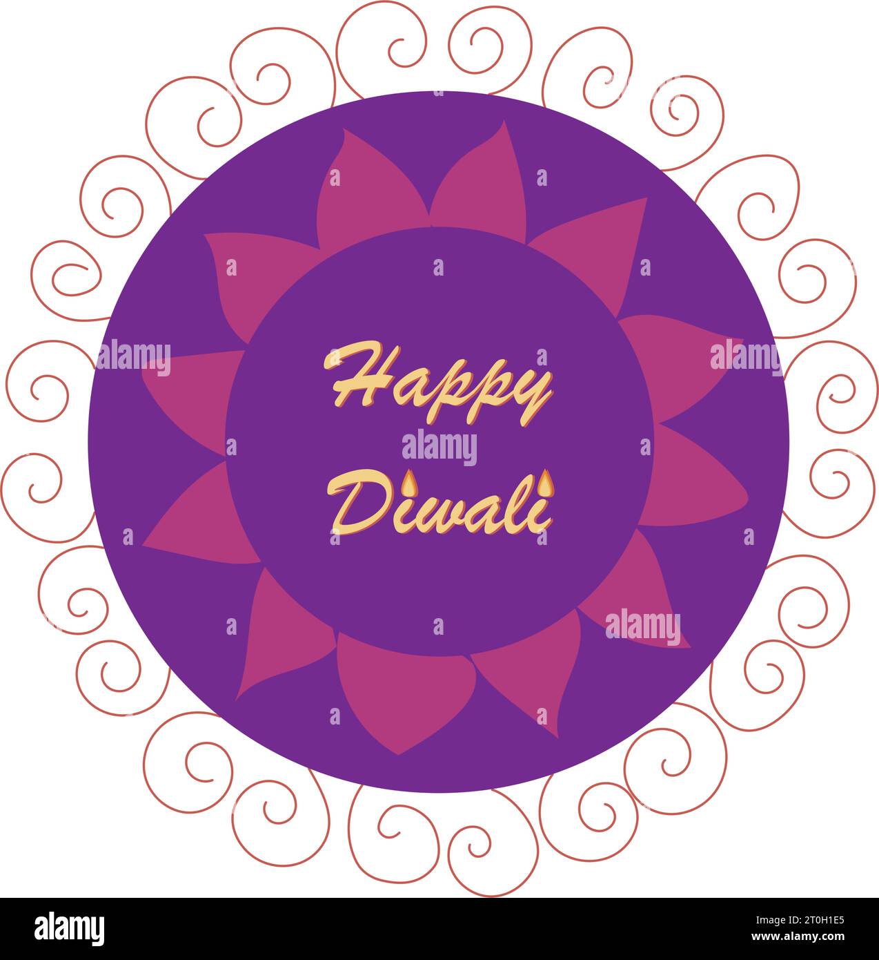 Indian festival Happy Diwali with Diwali props, holiday Background ...