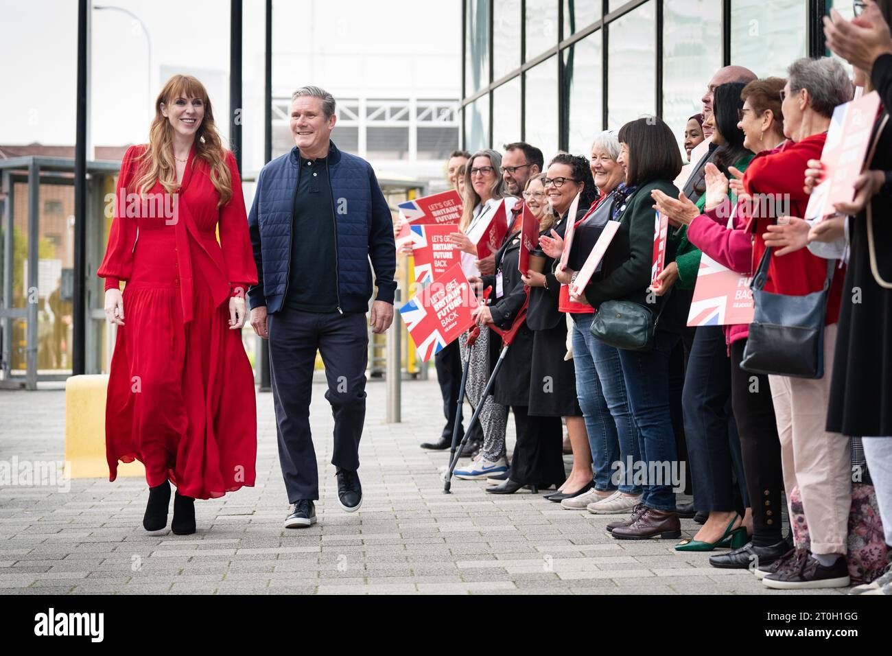 Starmer rayner labour party conference hi-res stock photography and ...