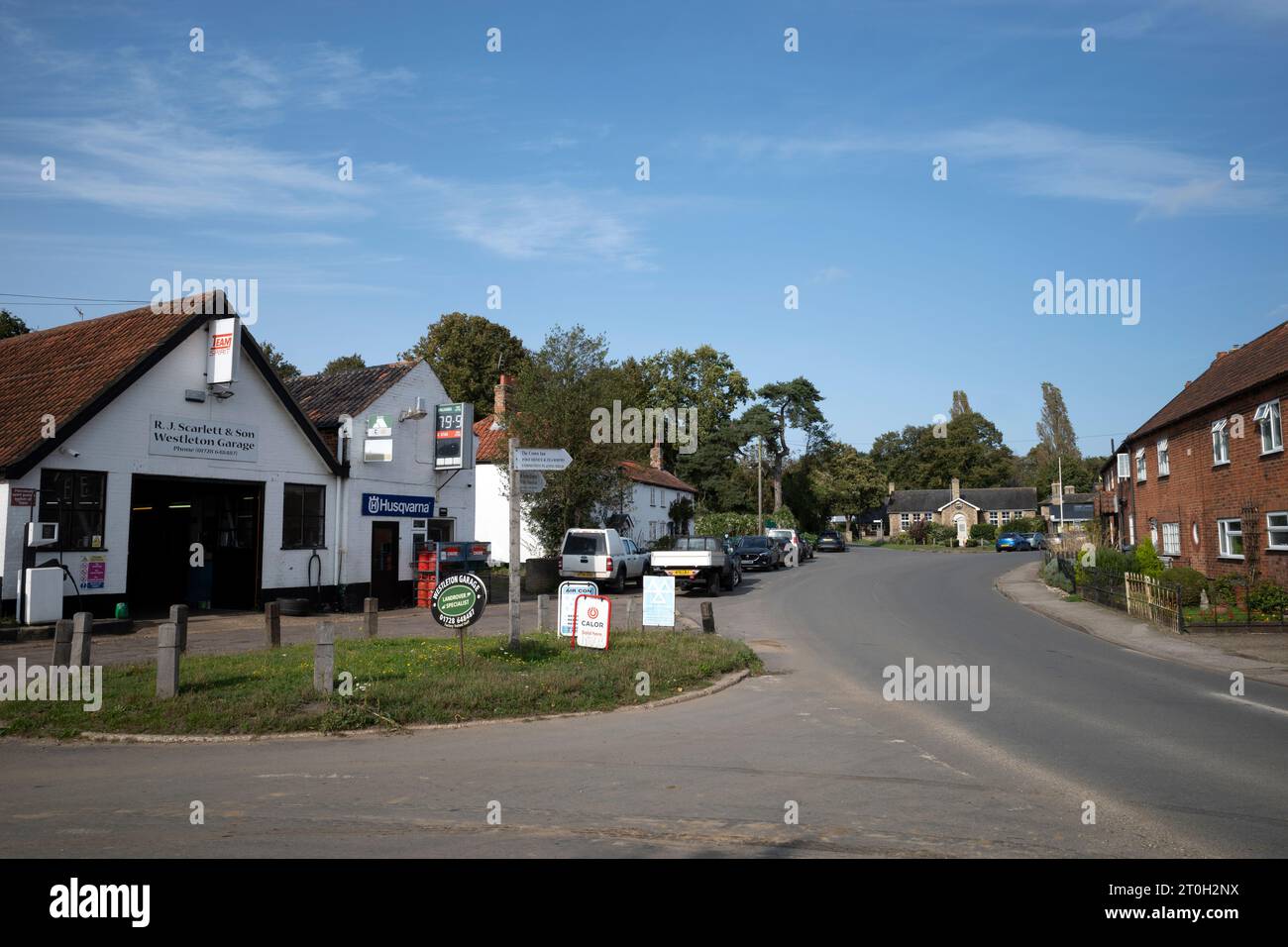 Westleton Suffolk UK Stock Photo - Alamy
