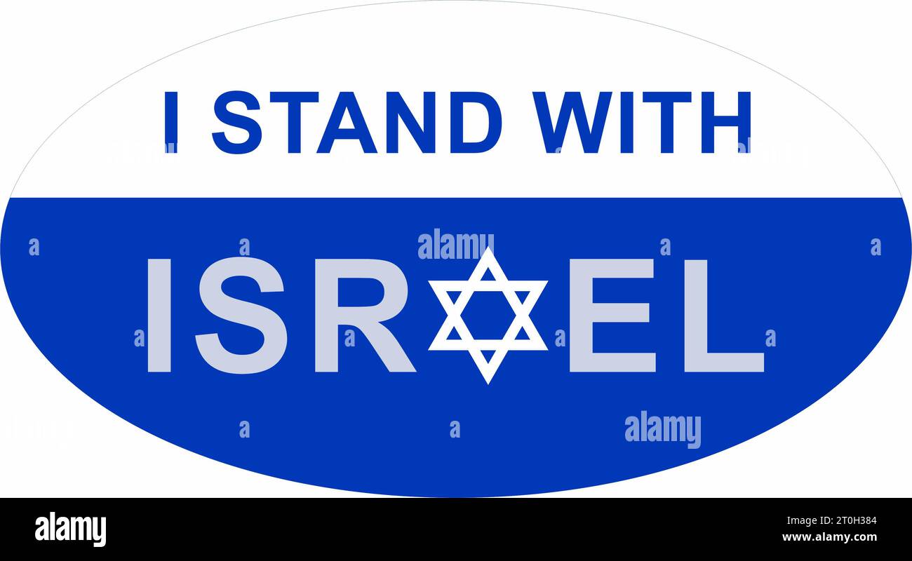 We stand with israel hi-res stock photography and images - Alamy