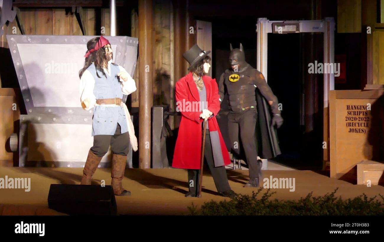 Buena Park, California, USA 4th October 2023 Jack Sparrow (Johnny Depp ...