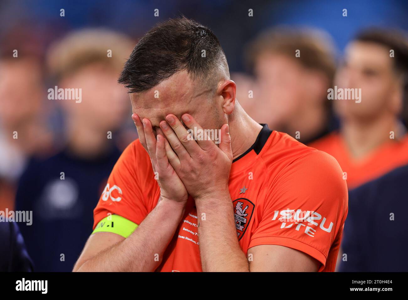 Sydney, Australia. 07th Oct, 2023. Thomas Aldred, captain of the Roar ...