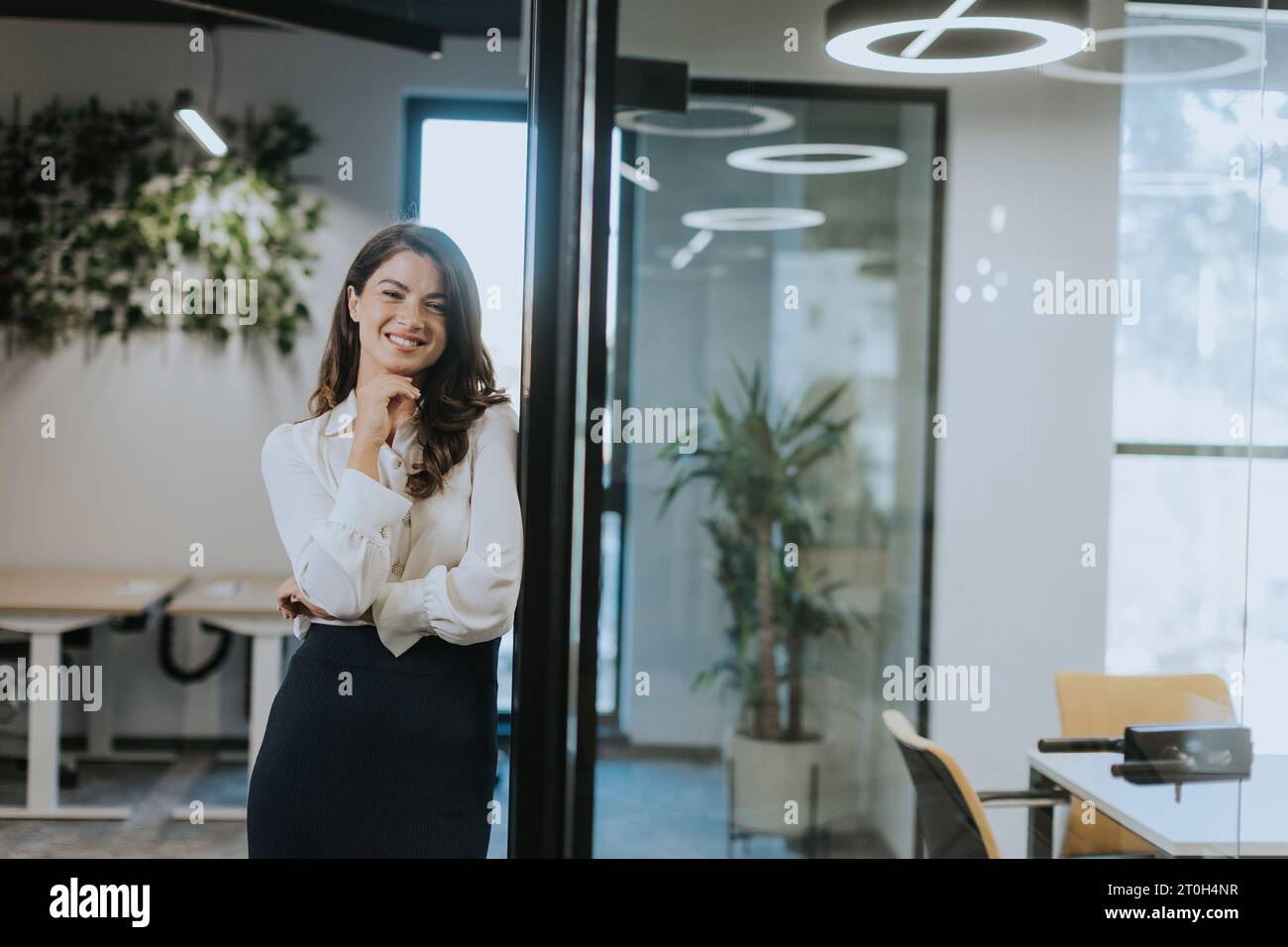 Professional woman in modern office hi-res stock photography and images ...