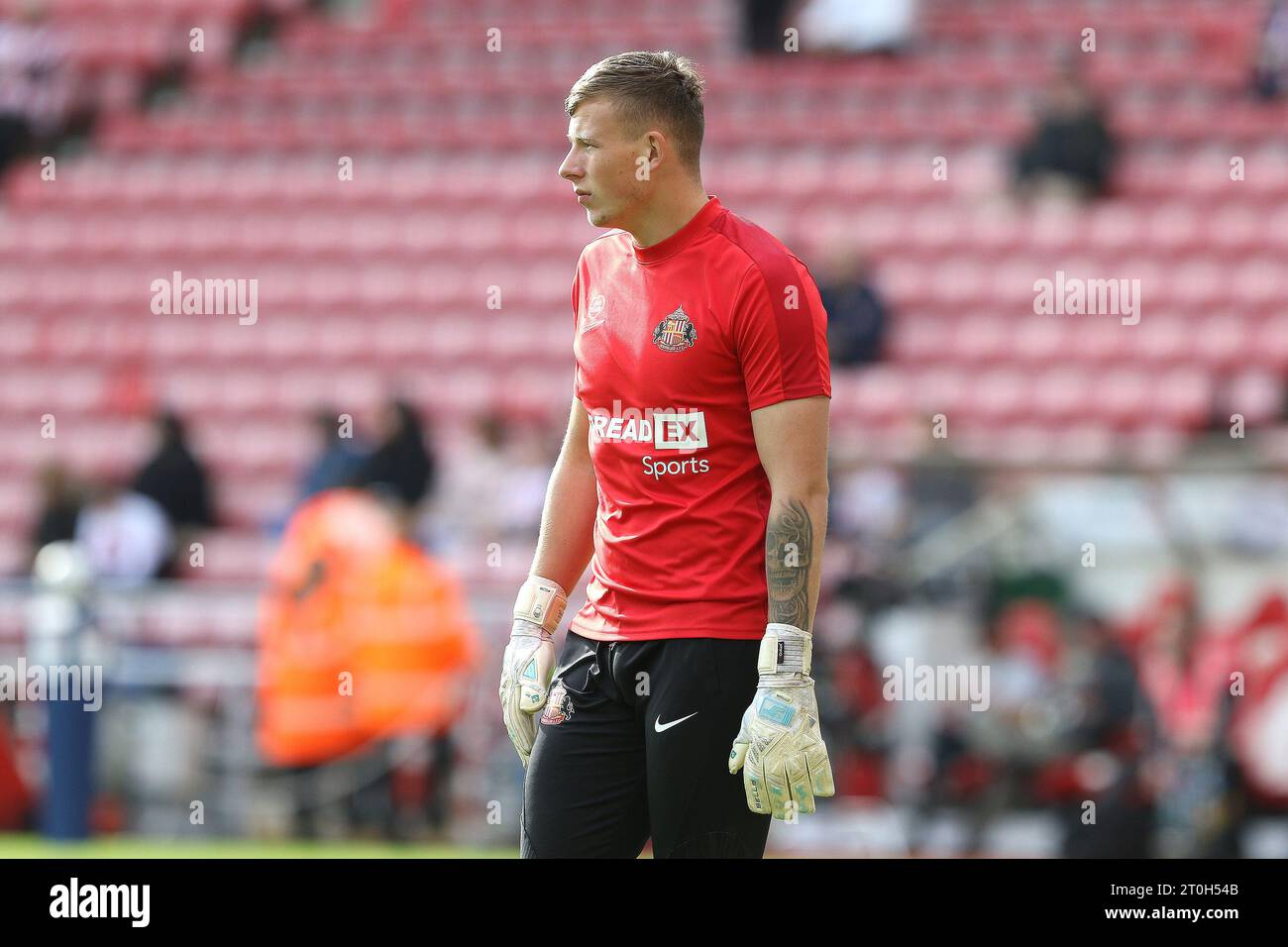 Anthony Patterson of Sunderland before the Sky Bet Championship match ...