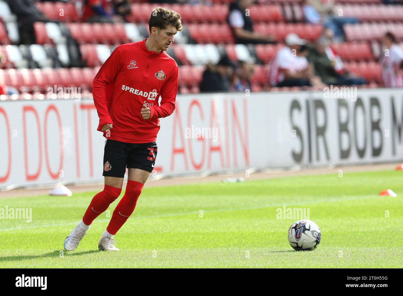 Trai Hume of Sunderland before the Sky Bet Championship match between ...