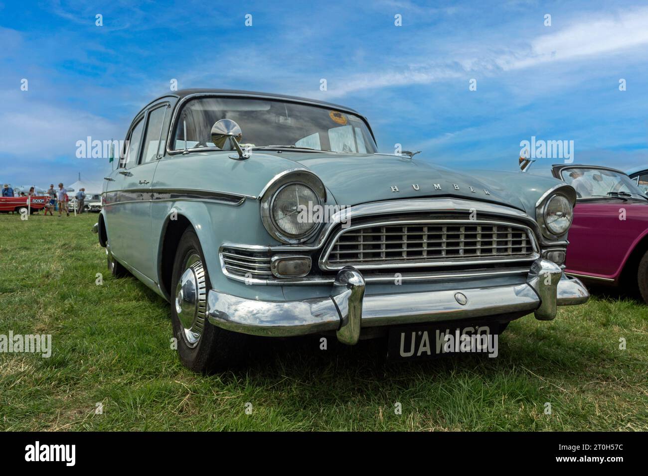 Humber Super Snipe. Cumbria Steam Gathering 2014 Stock Photo - Alamy