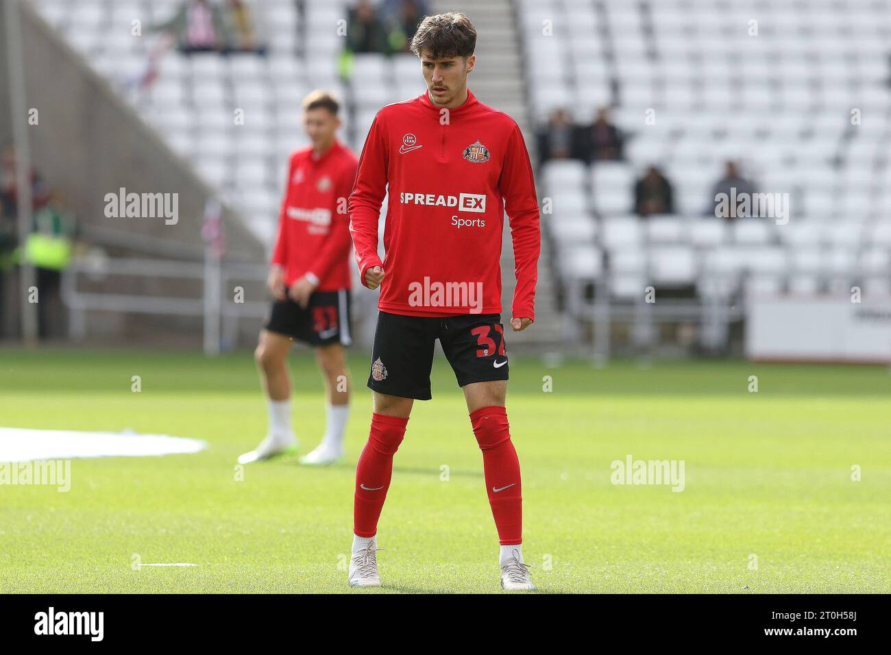 Trai Hume of Sunderland before the Sky Bet Championship match between ...