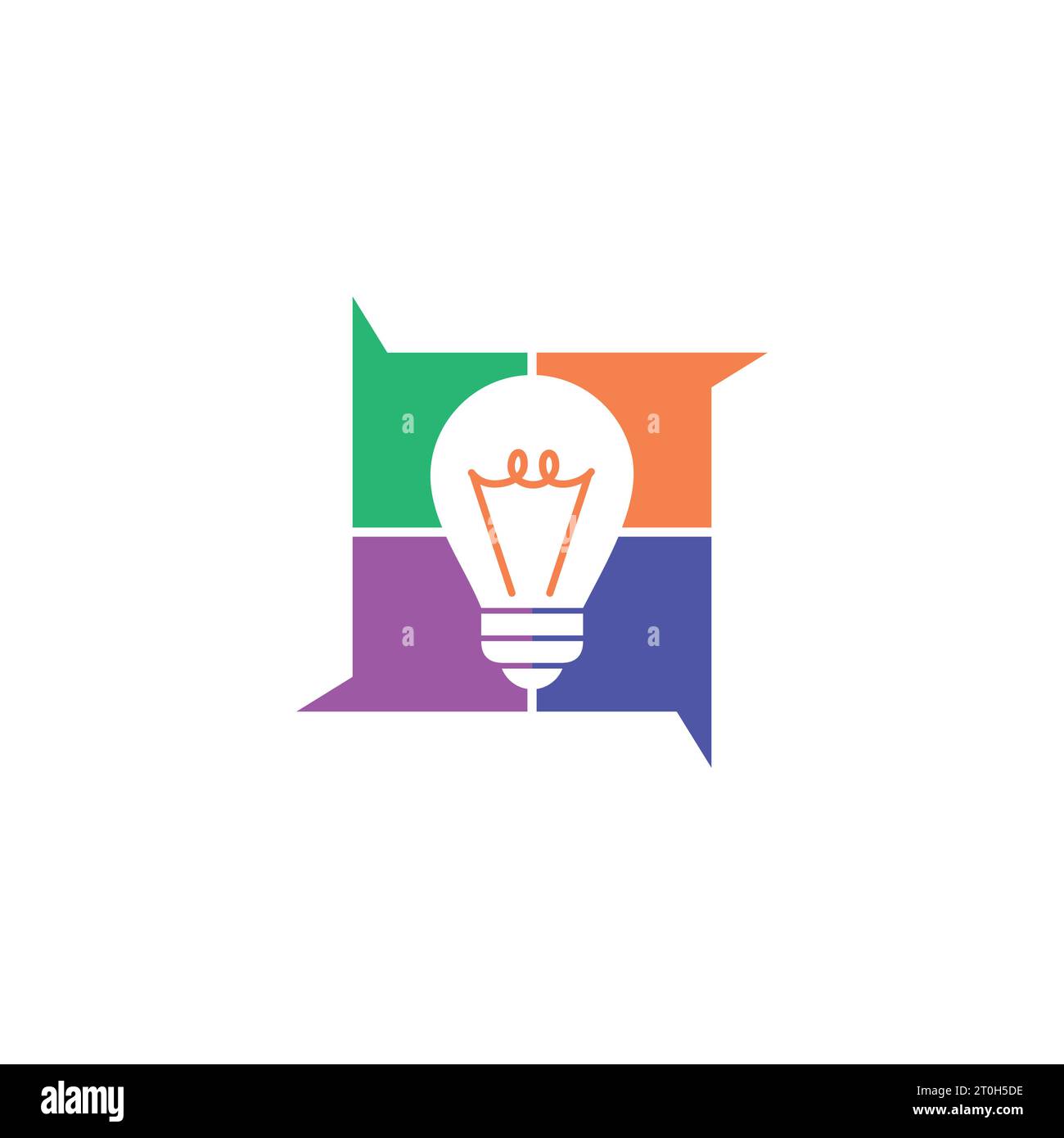 Dialogue logo Stock Vector Images - Alamy