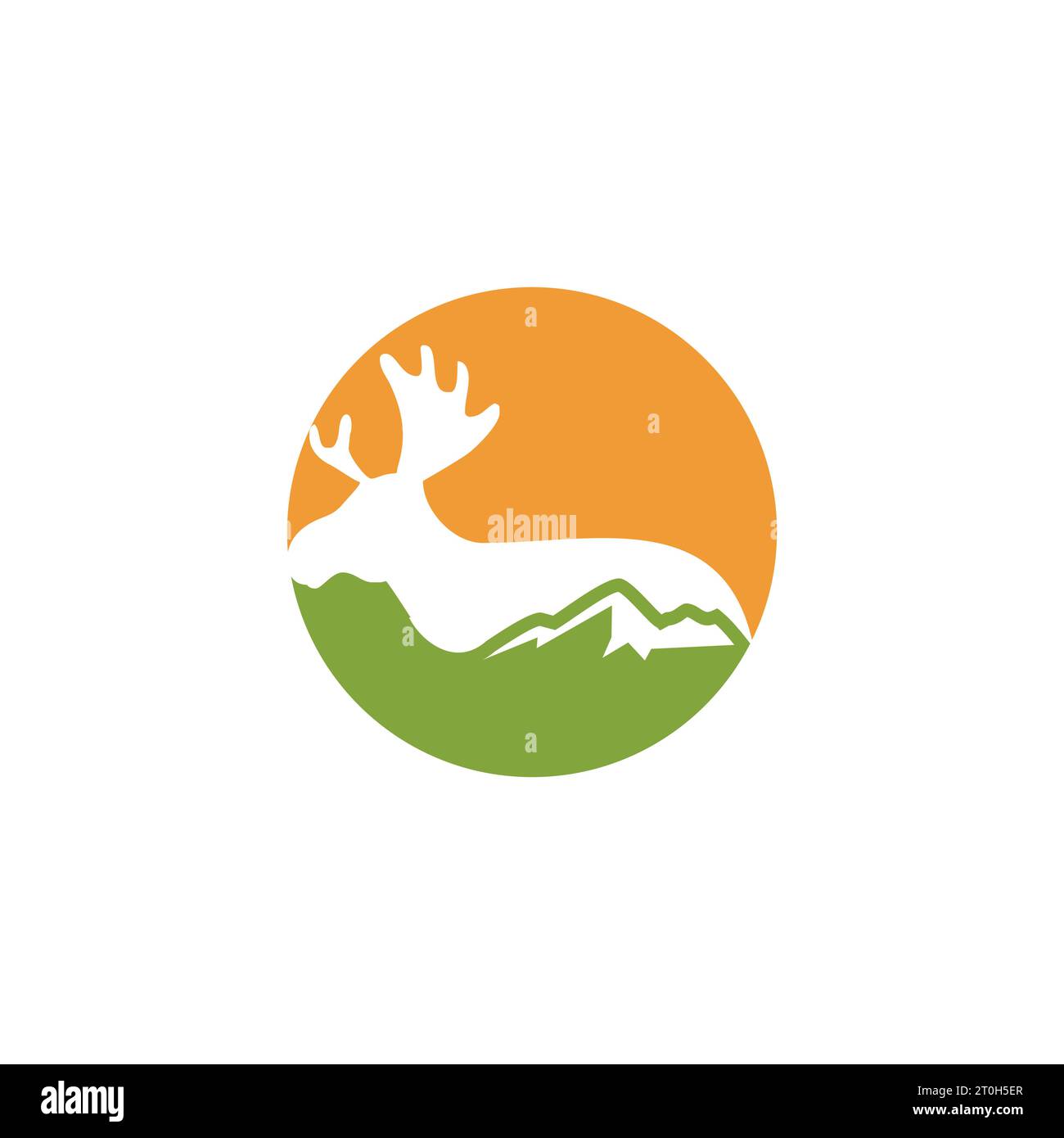 Mountain Moose logo, vector icon illustration Stock Vector Image & Art ...