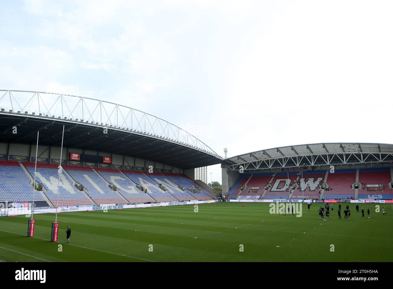 A general view inside the ground ahead of the Betfred Super League play ...