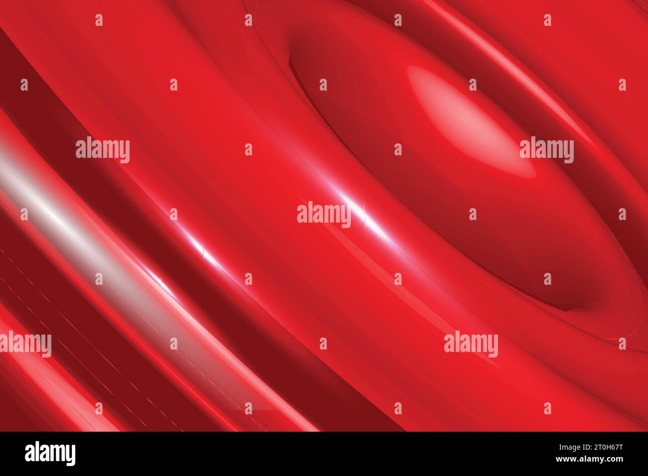 bold and striking 3d style circle gradient red color background design ...