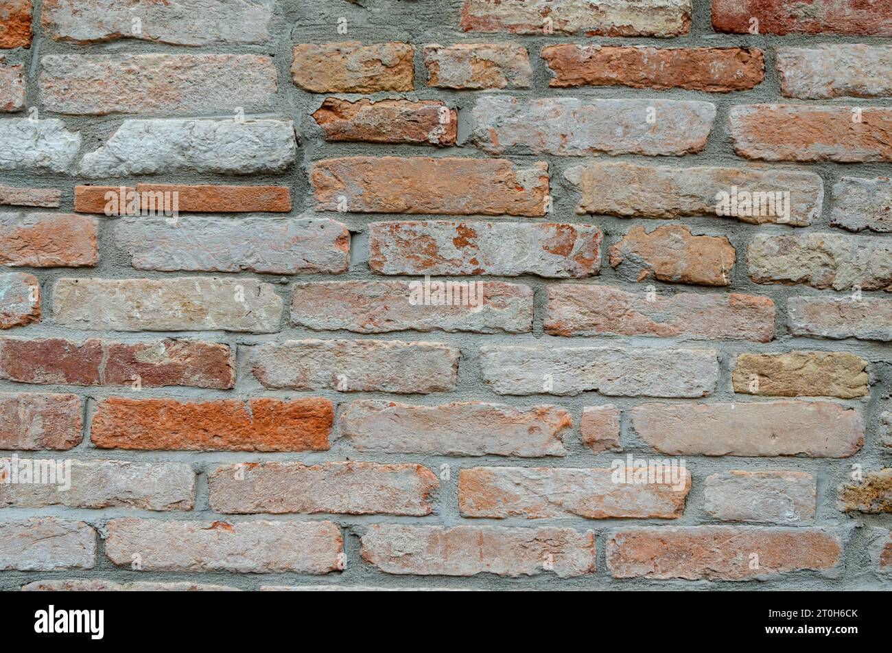 Terracotta brick stone masonry wall hi-res stock photography and images ...