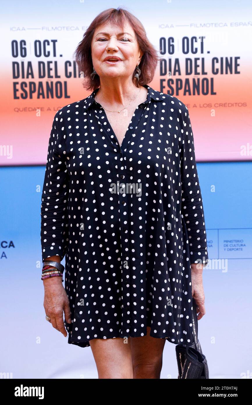Madrid, Spain. 06th Oct, 2023. Paca Gabaldon attends Filmoteca Española ...