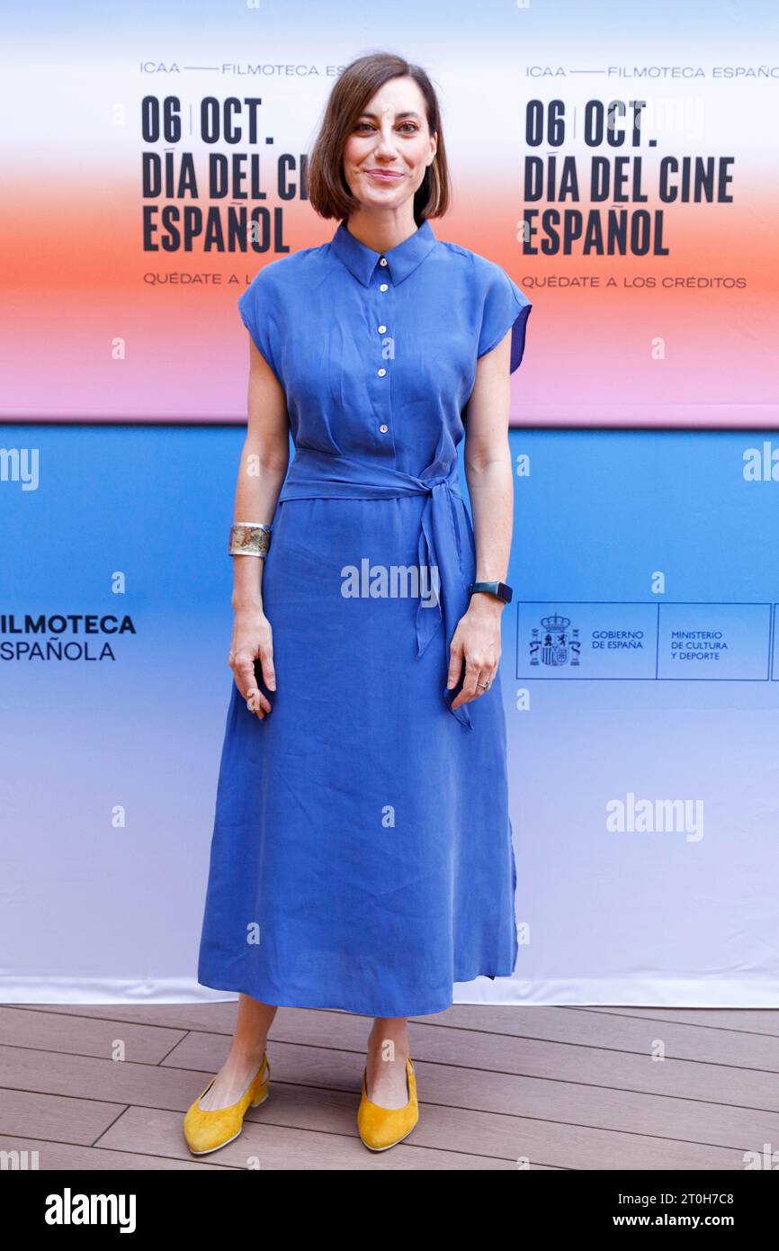 Madrid, Spain. 06th Oct, 2023. Cristina Gallego attends Filmoteca ...