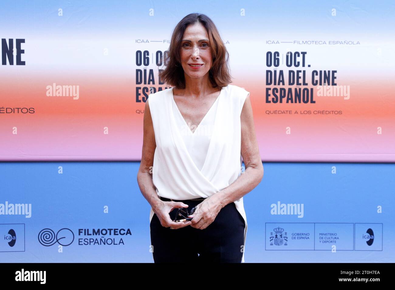Madrid, Spain. 06th Oct, 2023. Maria Barranco attends Filmoteca ...