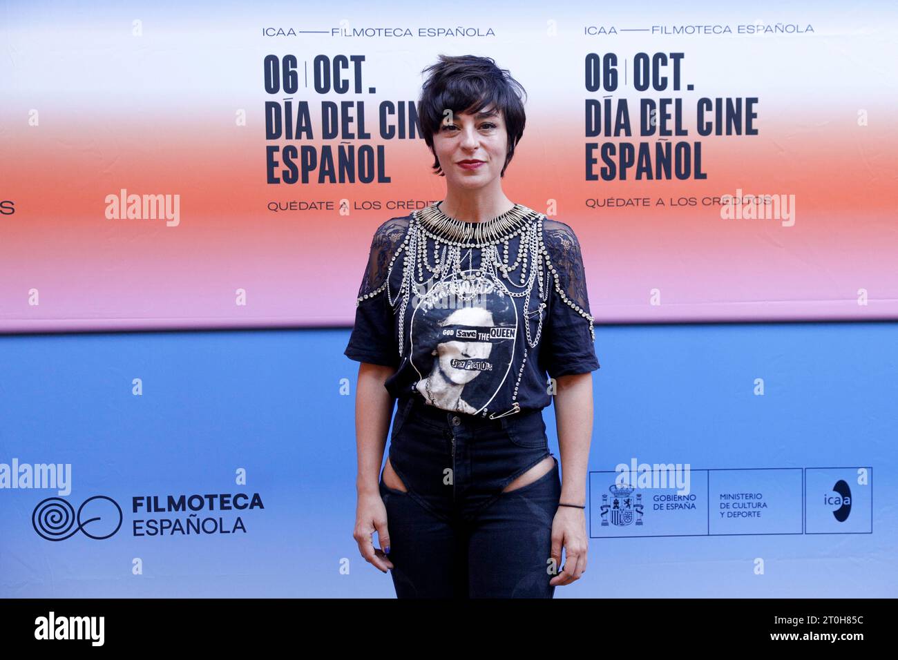 Madrid, Spain. 06th Oct, 2023. Nata Moreno attends Filmoteca Española ...