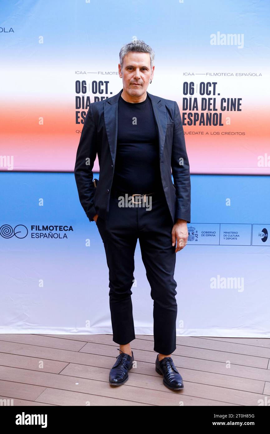 Madrid, Spain. 06th Oct, 2023. Roberto Enriquez attends Filmoteca ...