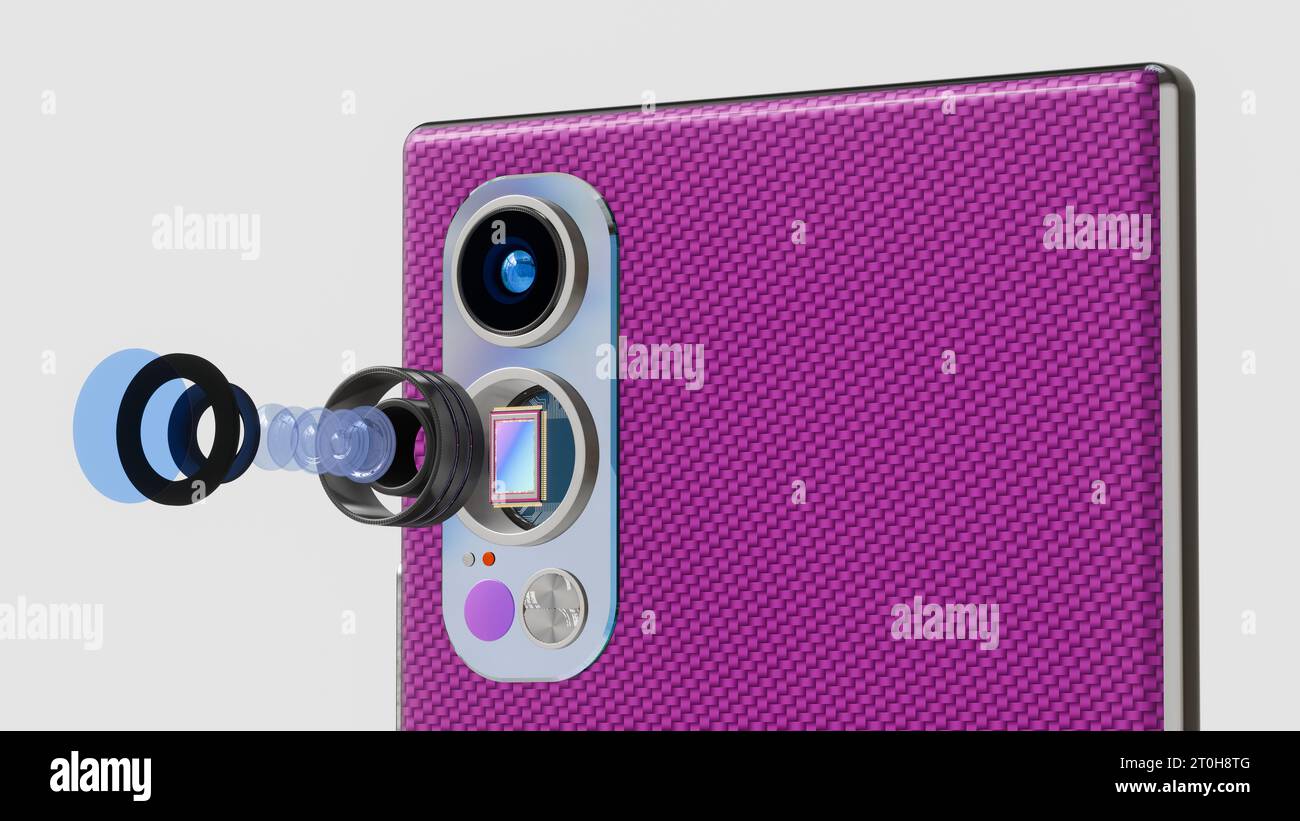 Exploded view of smartphone hi-res stock photography and images - Alamy