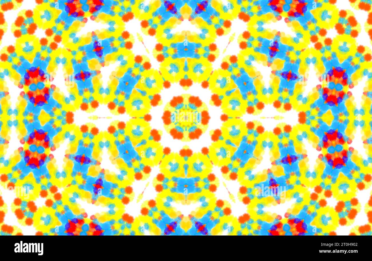 Background with abstract concentric colorful pattern Stock Photo - Alamy