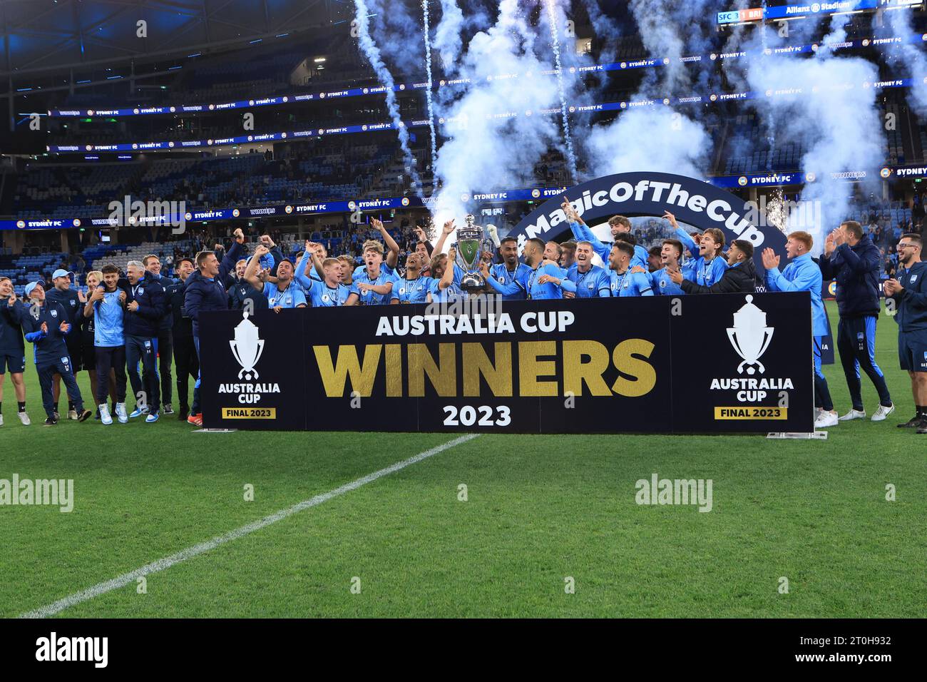 7th October 2023; Allianz Stadium, Sydney, NSW, Australia: Australia Cup Final Football, Sydney ...