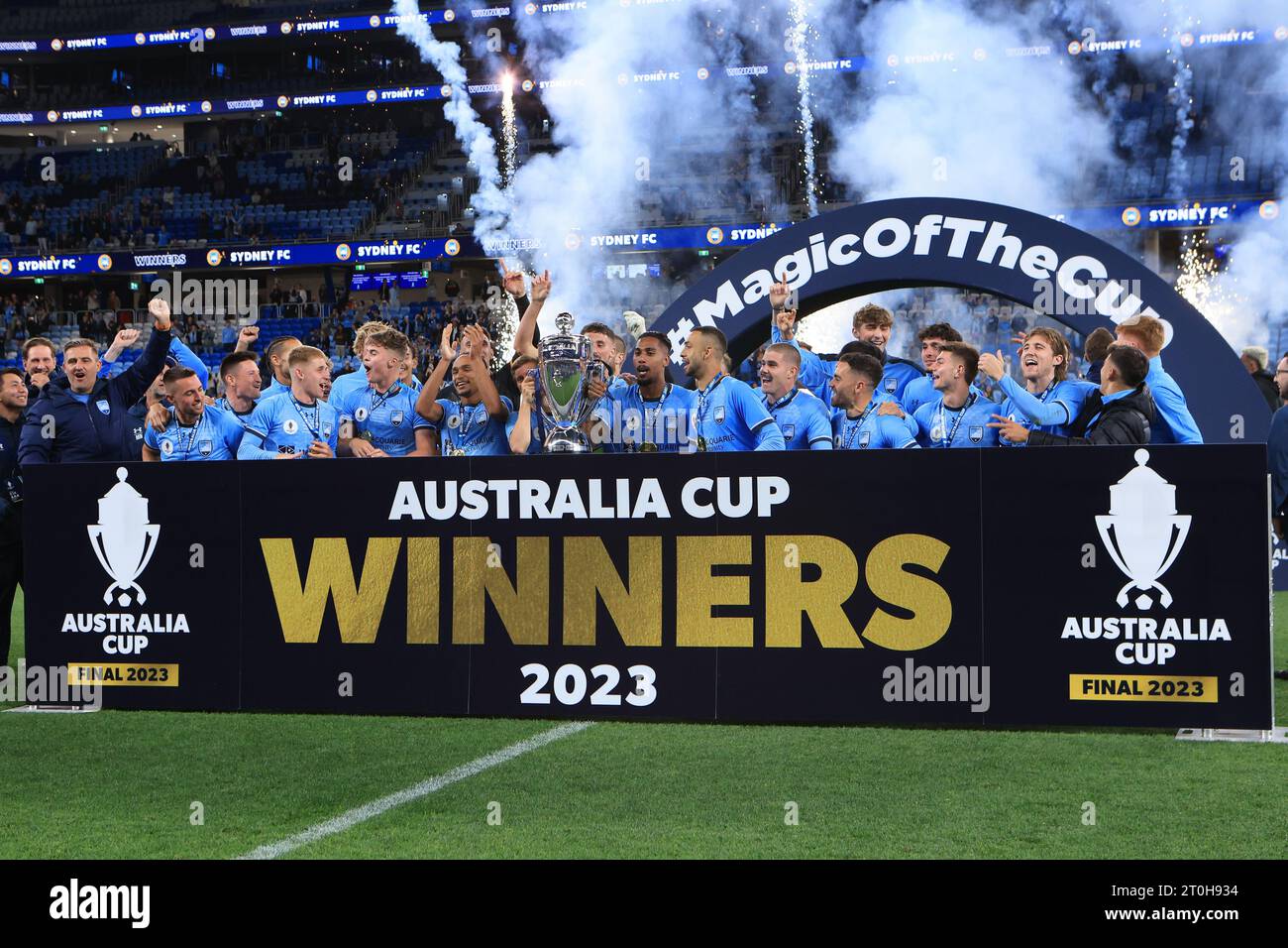 7th October 2023; Allianz Stadium, Sydney, NSW, Australia: Australia Cup Final Football, Sydney ...