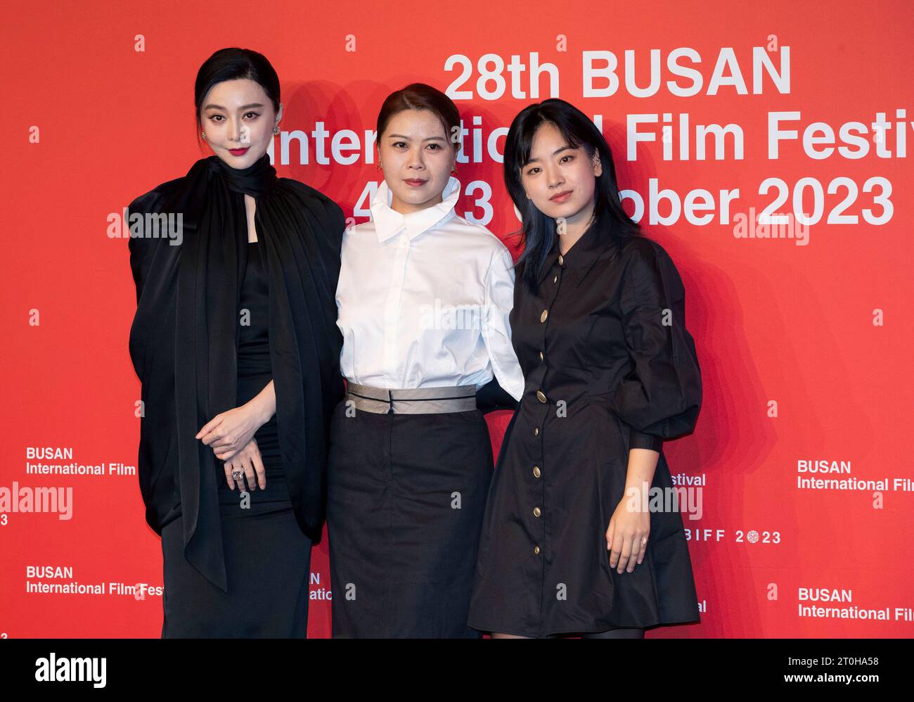 Busan, South Korea. 5th Oct, 2023. Chinese director Han Shuai, press ...