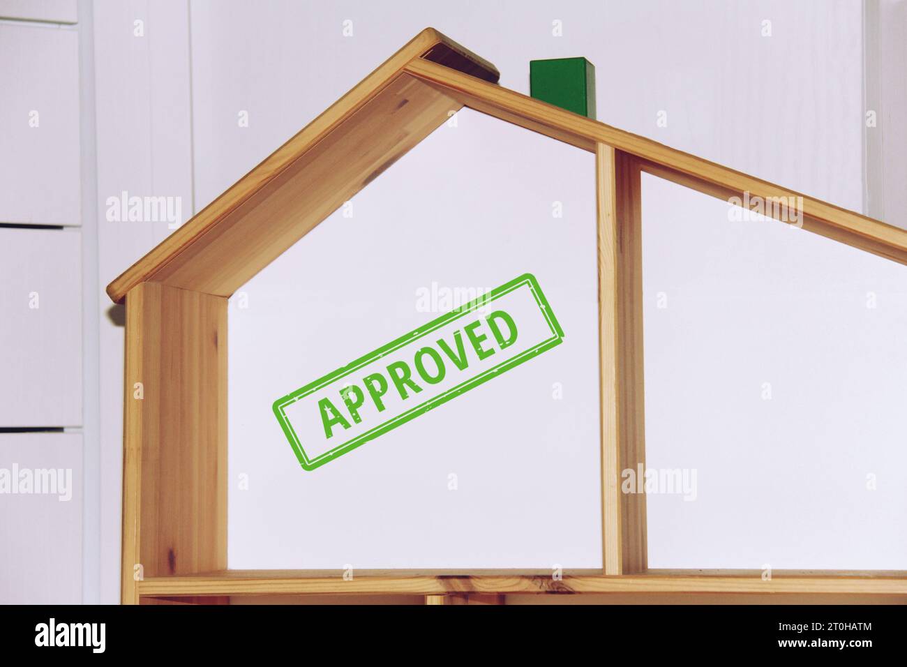 Approved agreement authorized stamp hi-res stock photography and images ...