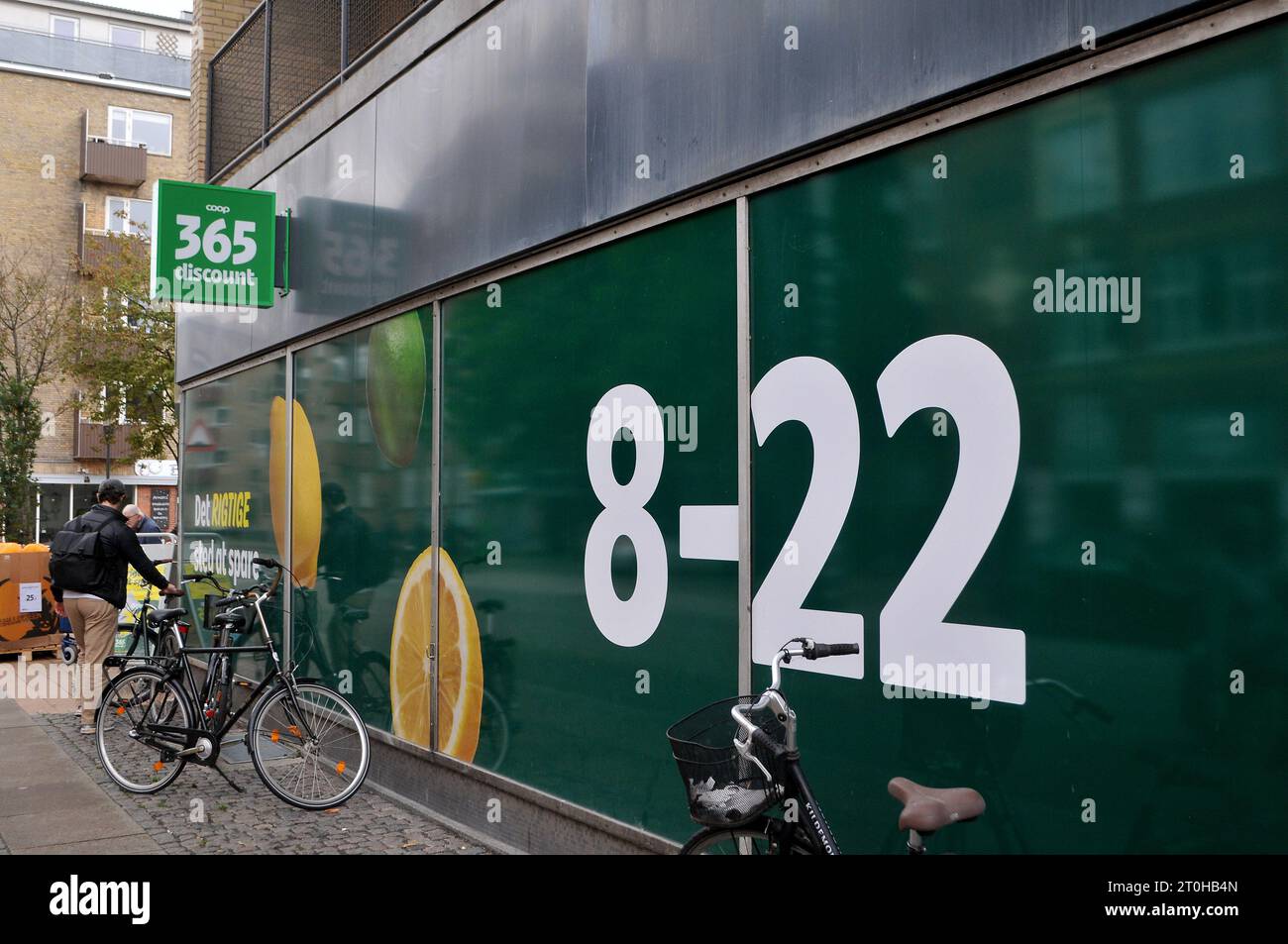 Copenhagen/Denmark/07 Oct. 023/Coop 365 discount coop grocery store in ...