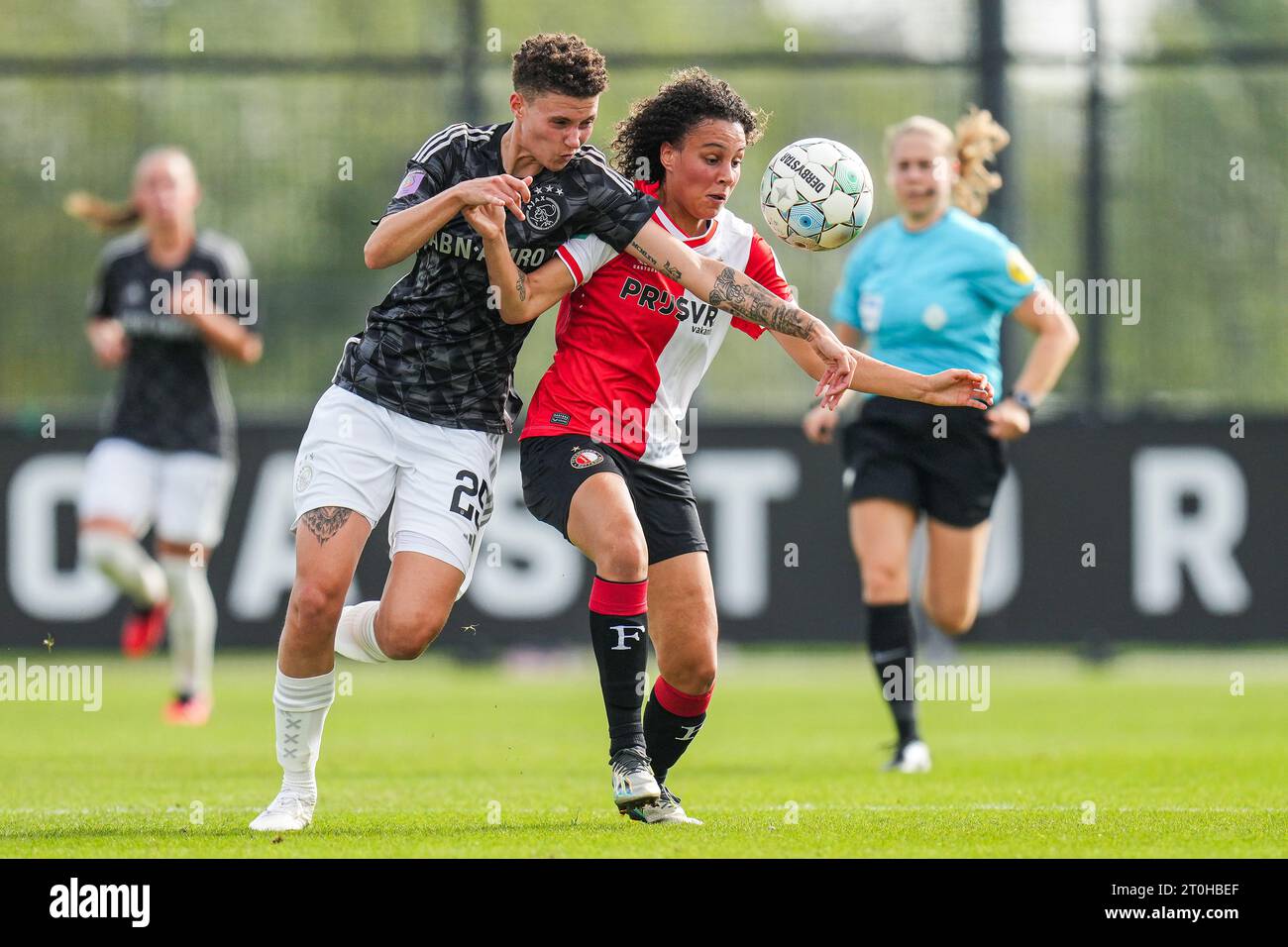 Rotterdam, Netherlands. 07th Oct, 2023. Rotterdam - Kay-Lee de Sanders ...