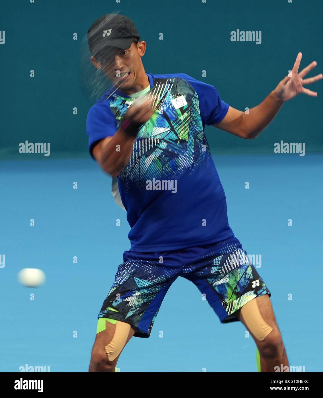 Hangzhou, China's Zhejiang Province. 7th Oct, 2023. Chang Yu Sung of ...