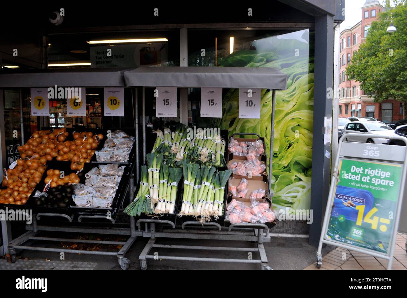 Copenhagen/Denmark/07 Oct. 023/Coop 365 discount coop grocery store in ...