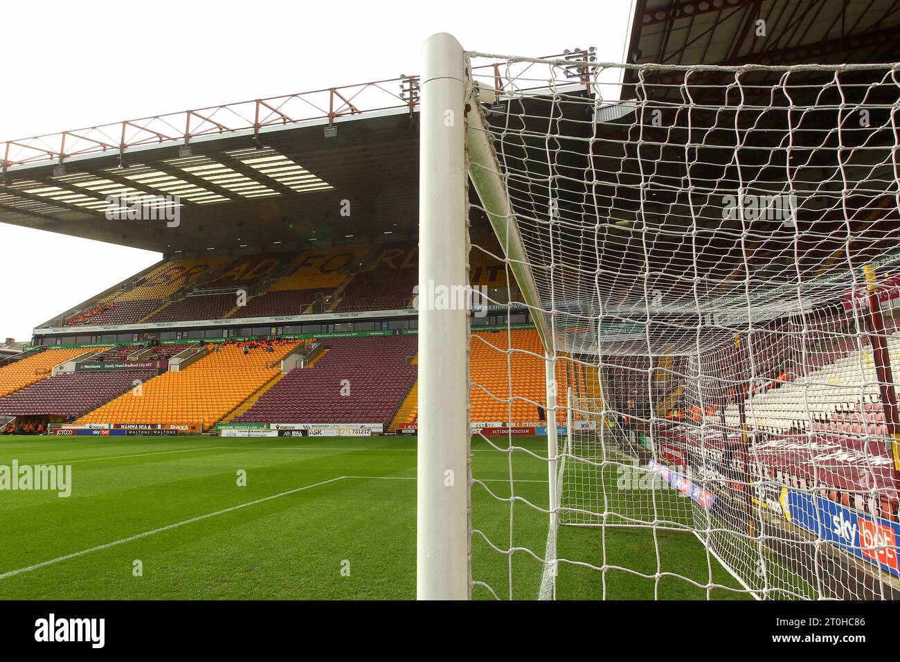 The University of Bradford Stadium, Bradford, England - 7th October ...