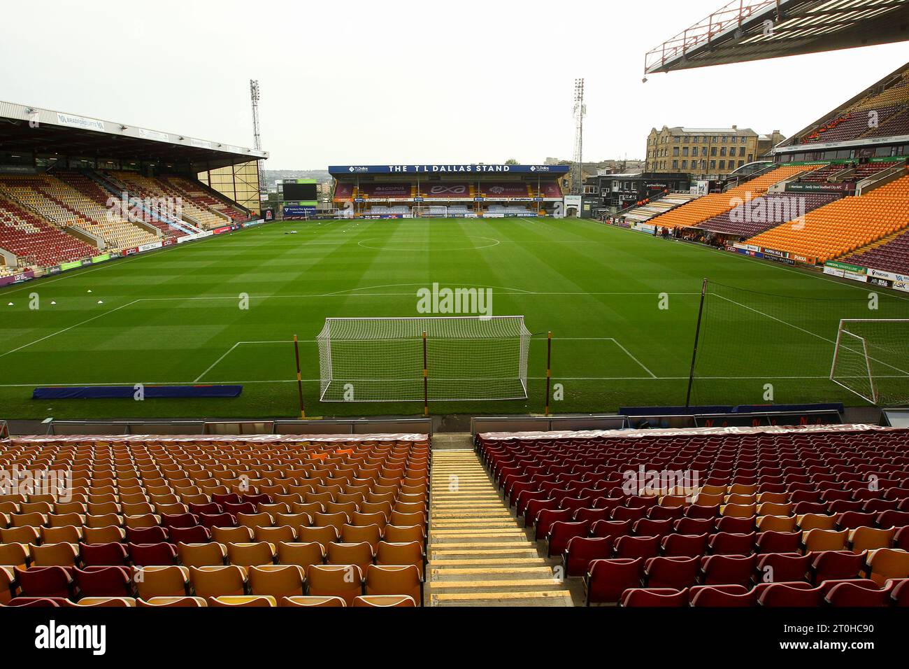 The University of Bradford Stadium, Bradford, England - 7th October ...