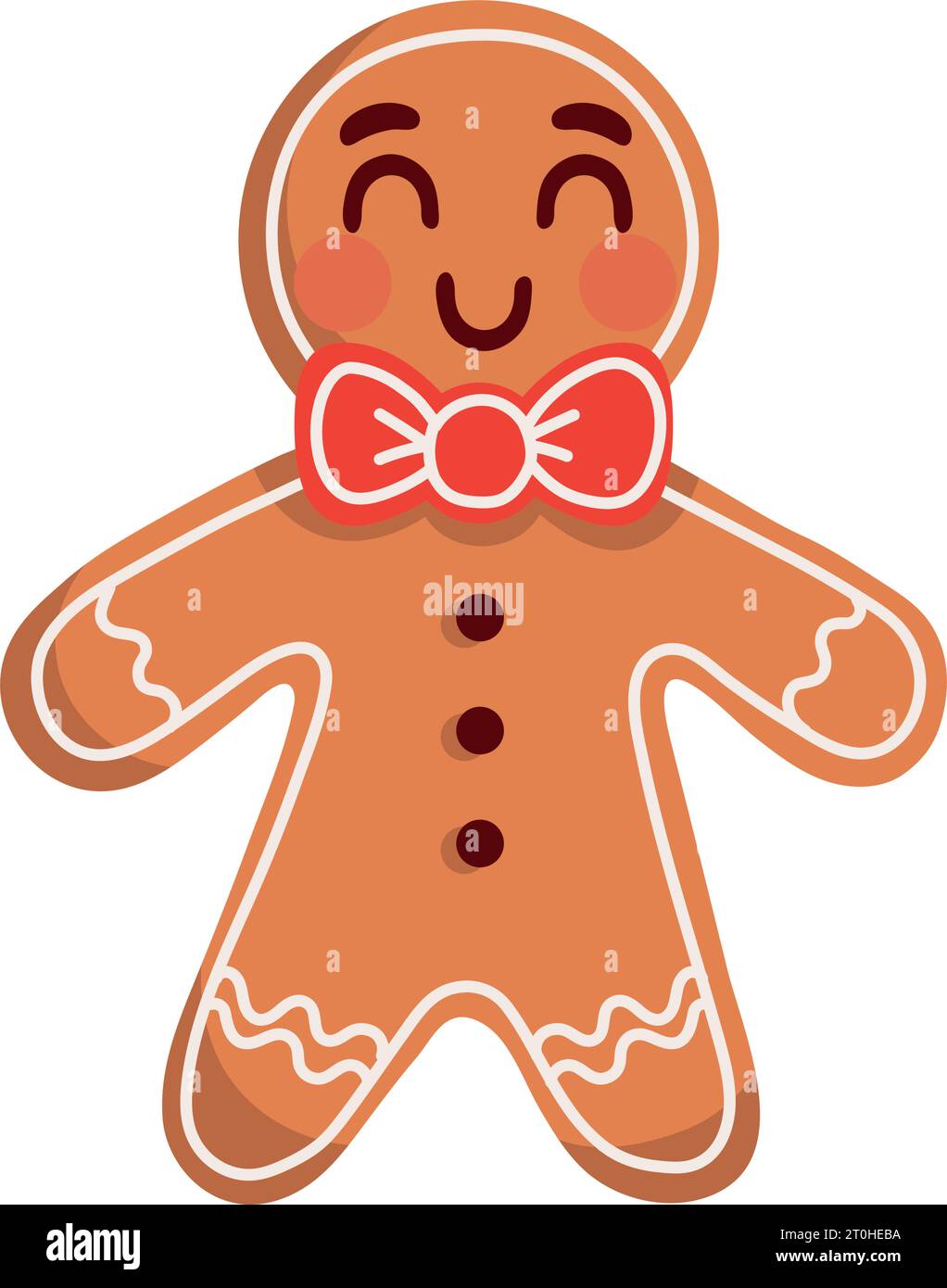 christmas character gingerbread man Stock Vector Image & Art - Alamy