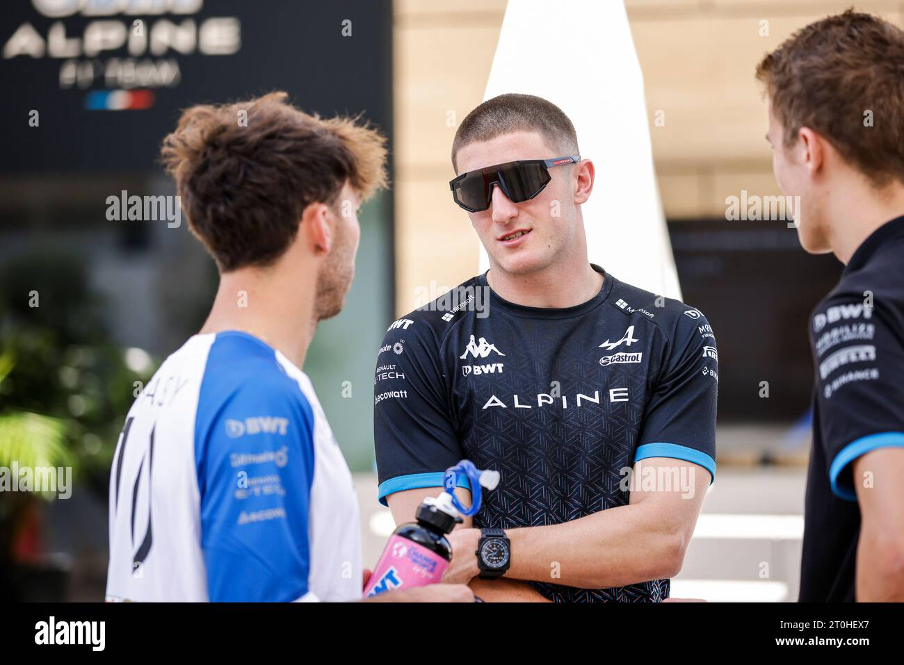 Qatar, Qatar. 07th Oct, 2023. DOOHAN Jack (aus), Alpine F1 Team A523, portrait GASLY Pierre (fra ...