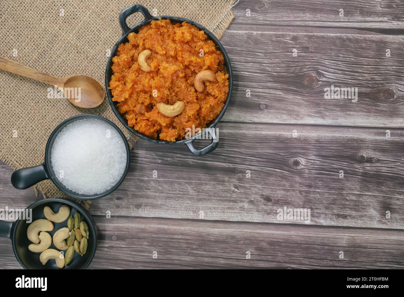 Gajar ka halwa is a carrot-based sweet dessert pudding from India ...