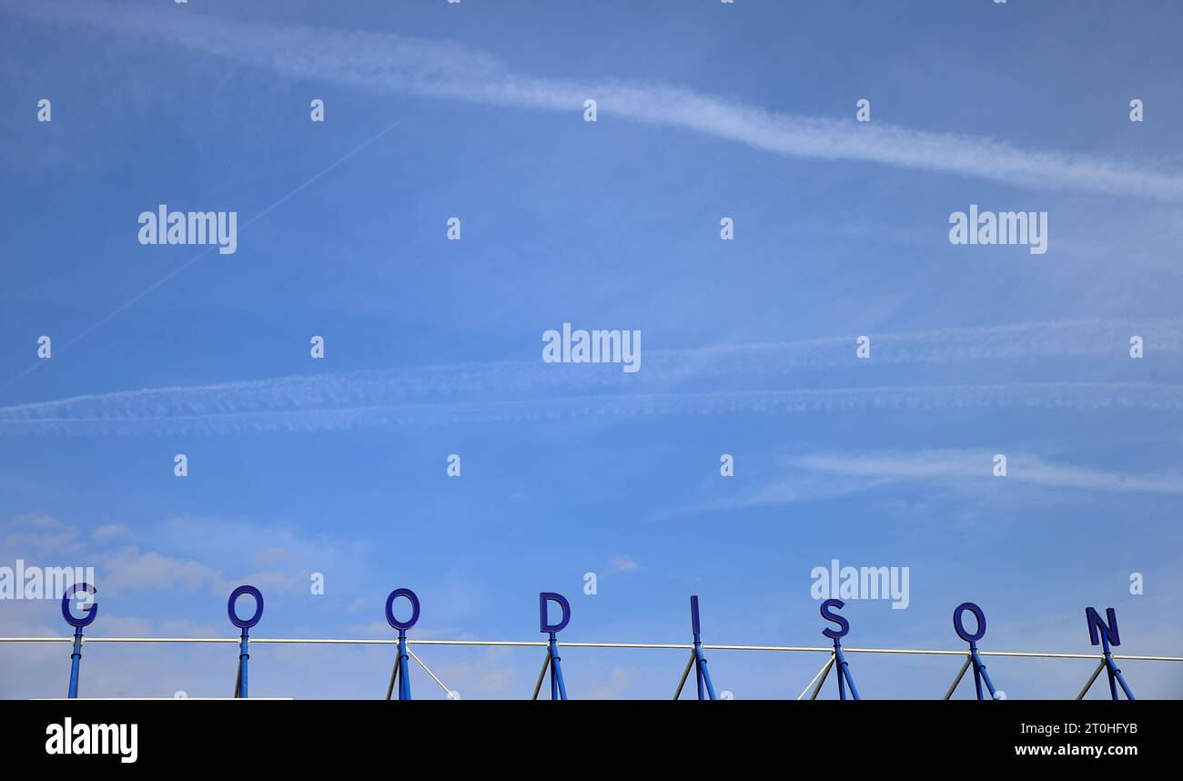 Goodison Park, Liverpool, UK. 7th Oct, 2023. Premier League Football ...