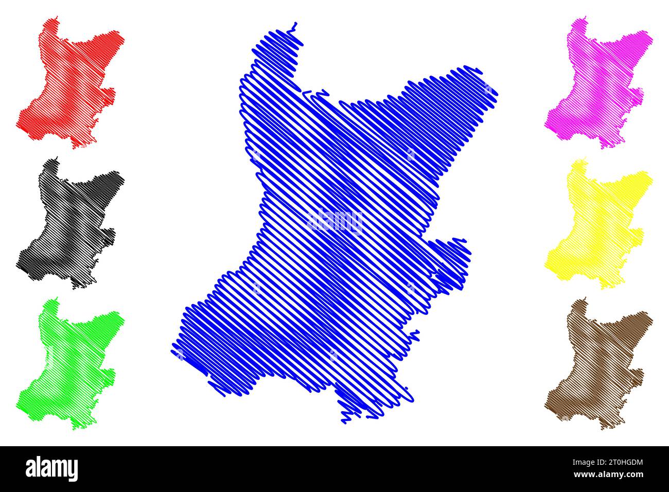 Lake Lough Neagh (United Kingdom of Great Britain and Northern Ireland ...