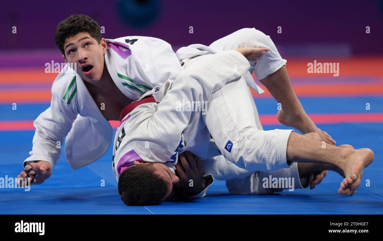 Hangzhou, China's Zhejiang Province. 7th Oct, 2023. Omar Tariq N Nada ...